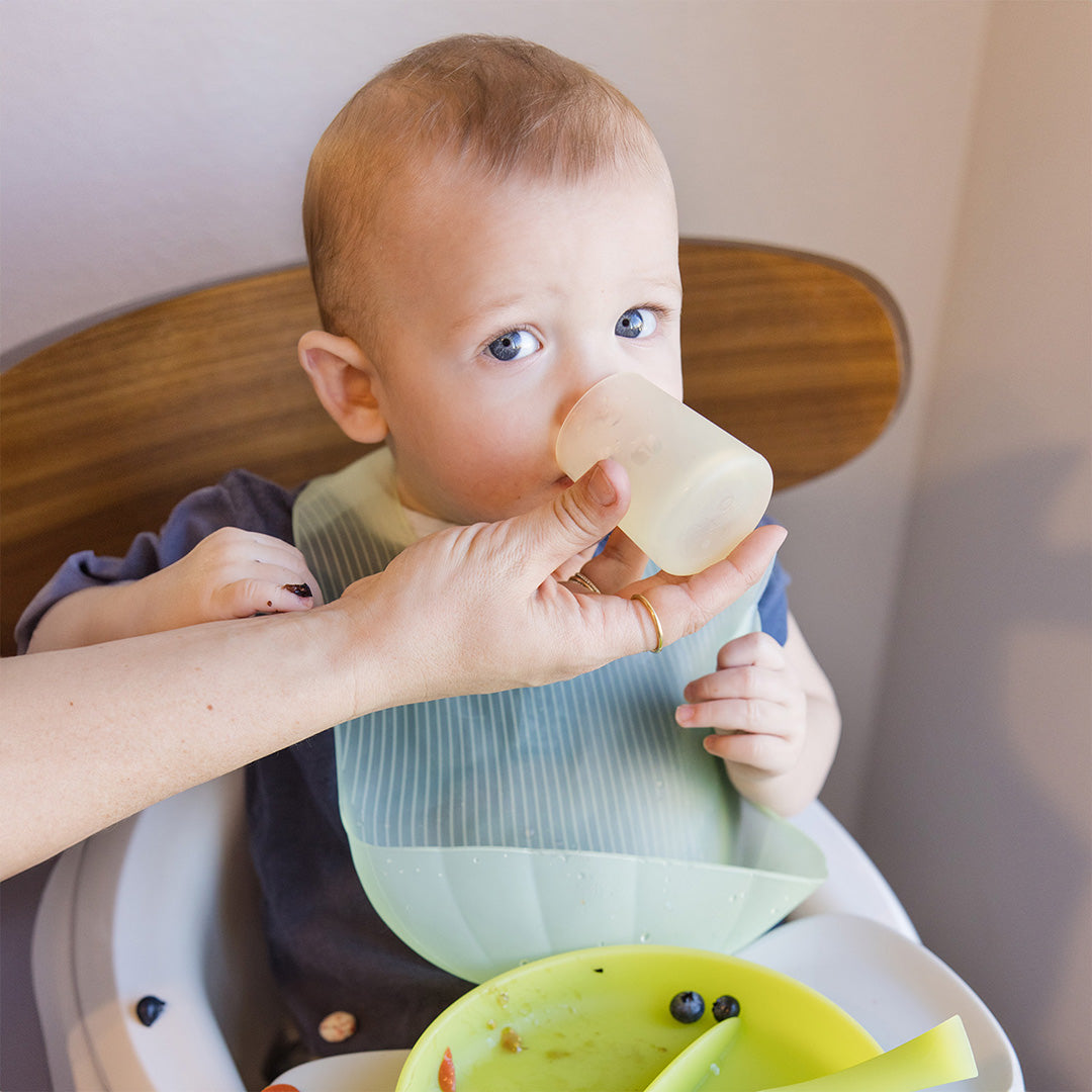 2oz Silicone Open Training Cup designed to help infants and toddlers